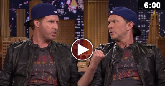 Watch This Epic Drum Off Between Will Ferrell And Chad Smith On The ...