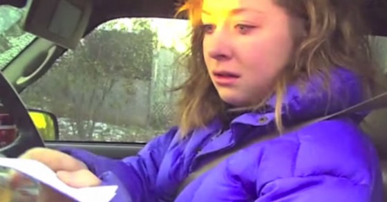 Teen Gets The Surprise Of A Life Time After Getting Pulled Over By A