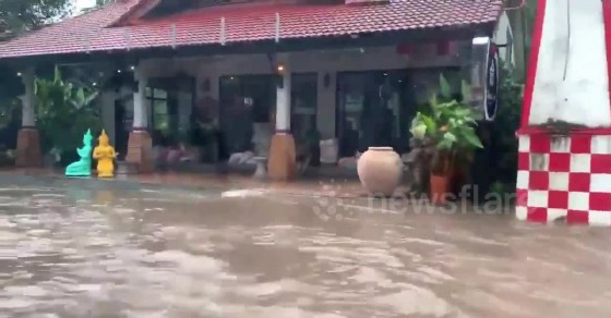 Severe flooding hits Ko Samui in Thailand after tropical storm - Sharedots