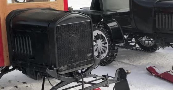 Awesome Model T Snowmobile Showcase - Sharedots