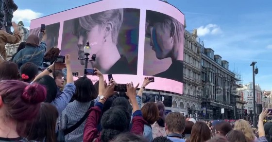 Fans of K-pop sensations BTS whoop in delight as band’s Hyundai ...