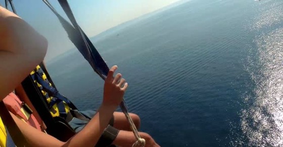 Parachute Cable Snaps during Parasailing Venture - Sharedots