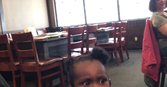 Baby Girl's First Time at Hibachi - Sharedots