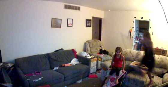 Sister Takes a Spill Off Seat - Sharedots