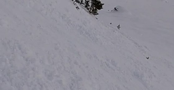 Scary Ski Fall in Whistler - Sharedots