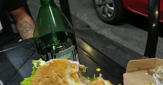 Burger Comes with a Free Fried Lizard - Sharedots