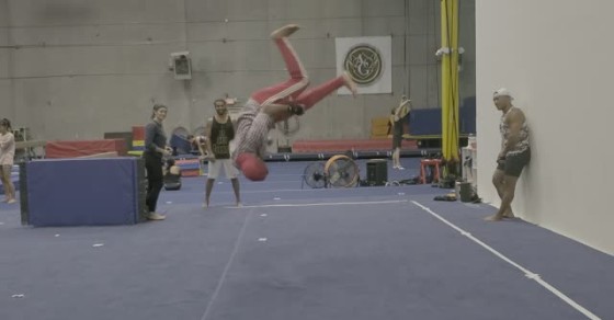 Skilled Martial Arts Tricker Demonstrates Masterful Flips - Sharedots