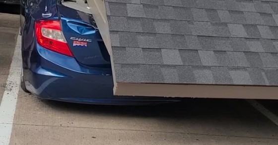 Aftermath of Collapsed Carport - Sharedots