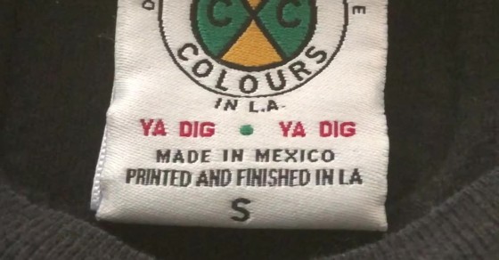 Shirt Has a Missing Person Tag Underneath Main Tag - Sharedots