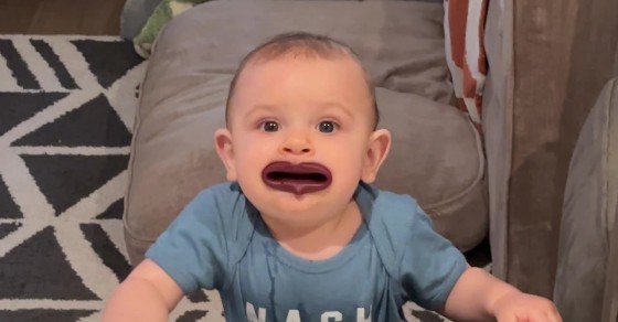 Baby Looks Like a Funny Filter - Sharedots