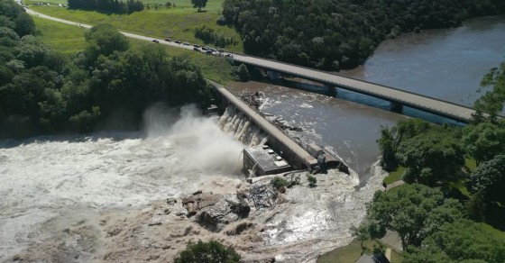 Minnesota Dam Breached After Heavy Rainfall - Sharedots