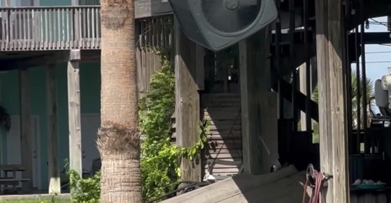 Hurricane Beryl Aftermath in Galveston, Texas - Sharedots