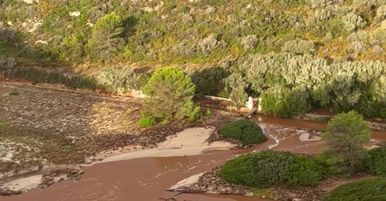Sea of Menorca After Flood - Sharedots
