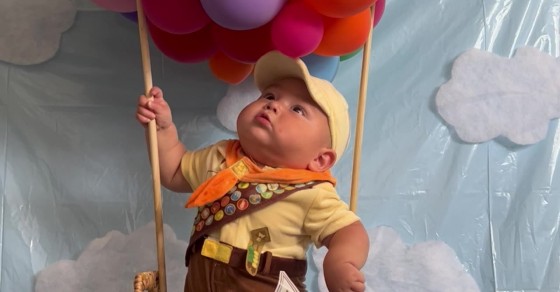 Baby Dressed as Russell from Up - Sharedots