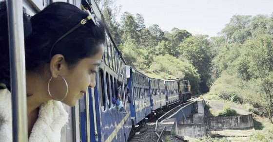 Sunglasses Falling From Train - Sharedots