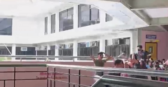 UM Matina BE Building During the 7.6 Earthquake - Sharedots