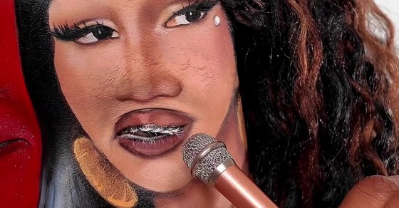 "Eye-Catching" Cardi B Makeup - Sharedots