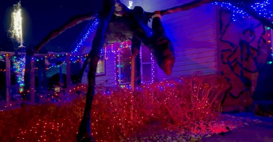 Stranger Things Christmas Light Display - Sharedots