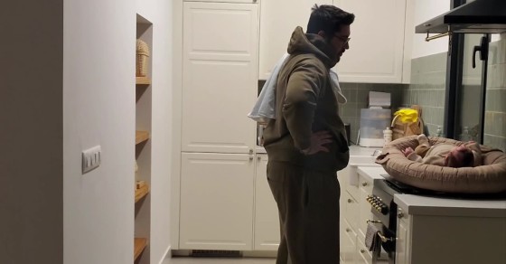 Baby Soothed By Range Hood Fan - Sharedots